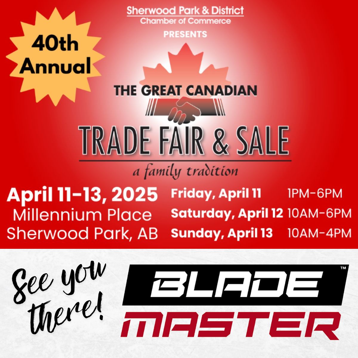 The Great Canadian Trade Fair & Sale – Blademaster