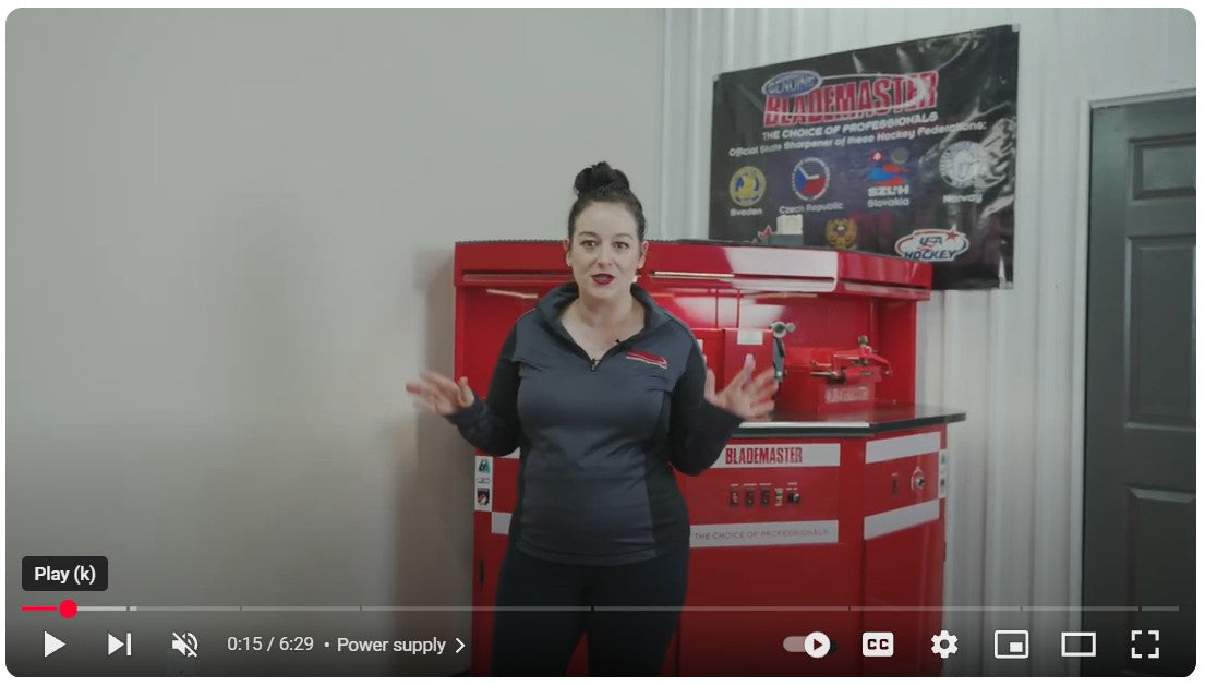 Get your skate sharpening machines ready for the season! – Blademaster