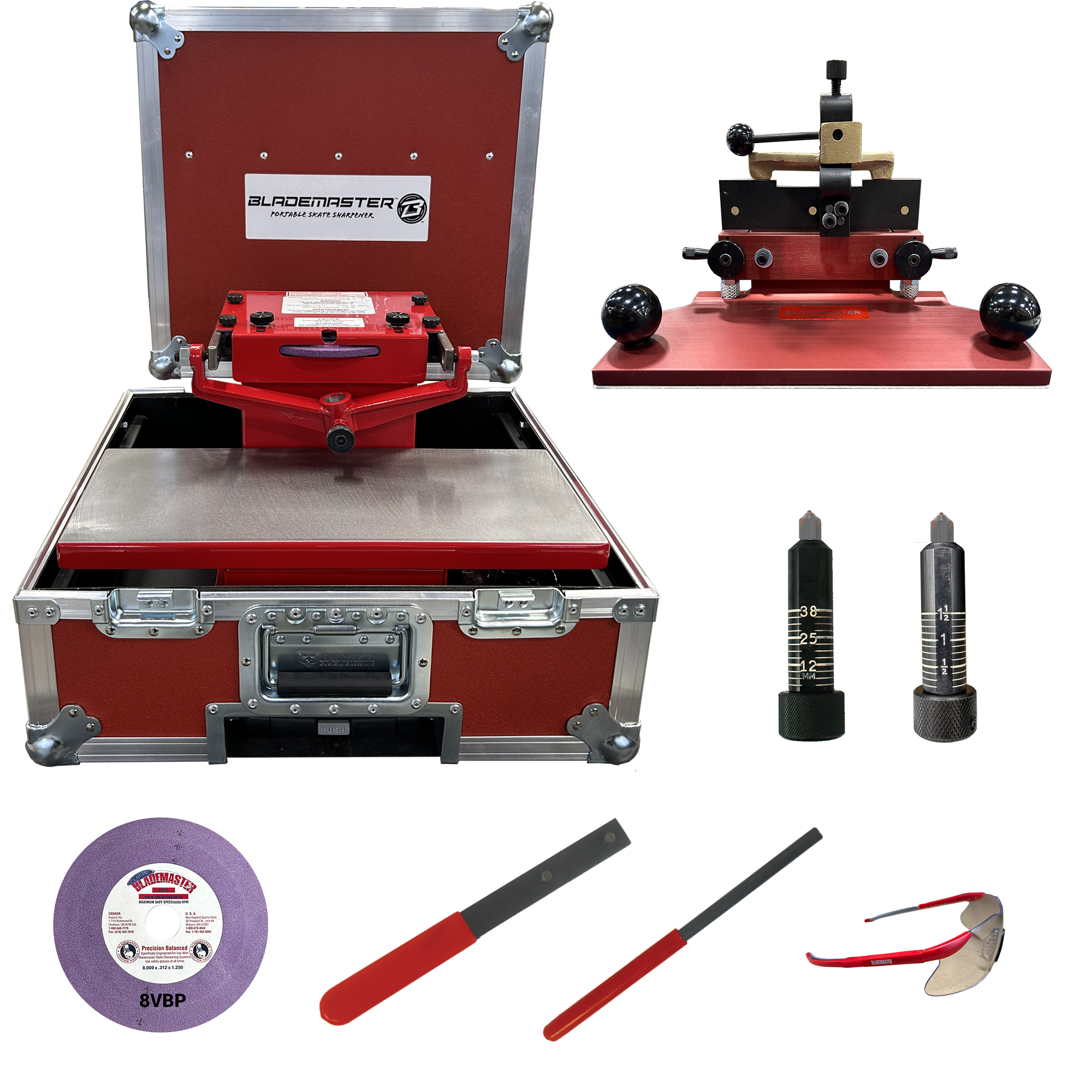 CASE SKATE SHARPENER WITH SH2000 HOLDER - TRAVEL MODEL (SPB851 ...