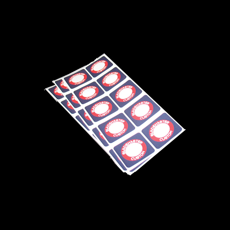 BLADEMASTER BOOT STICKER - 100/PKG (BFD1100) – Blademaster