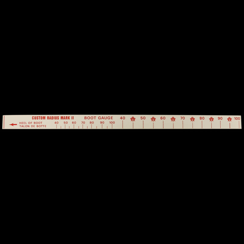 BOOT GAUGE STICKER (SCALE) (CSC1110) – Blademaster